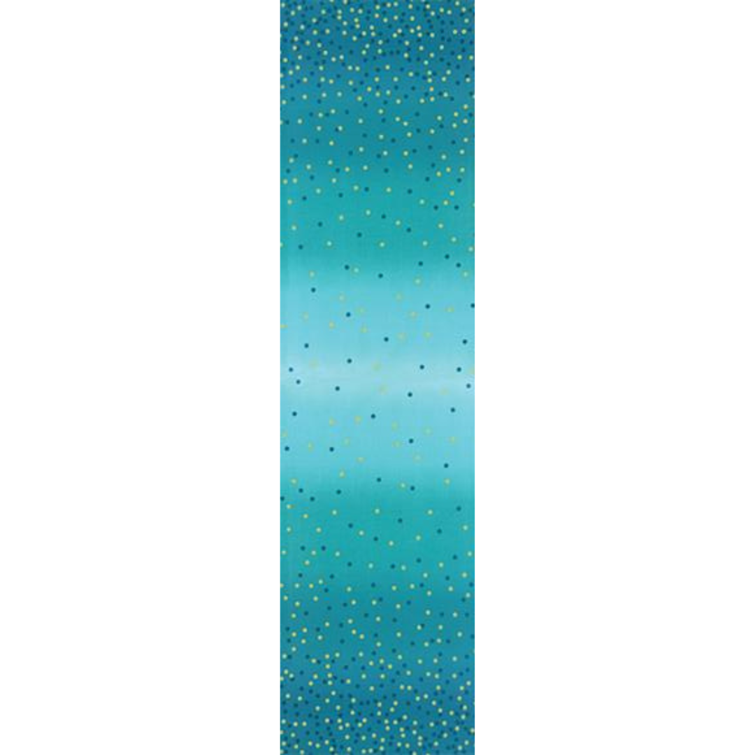 Ombre Confetti Turquoise - 10807 209M Moda Metallic – uniquelymateo
